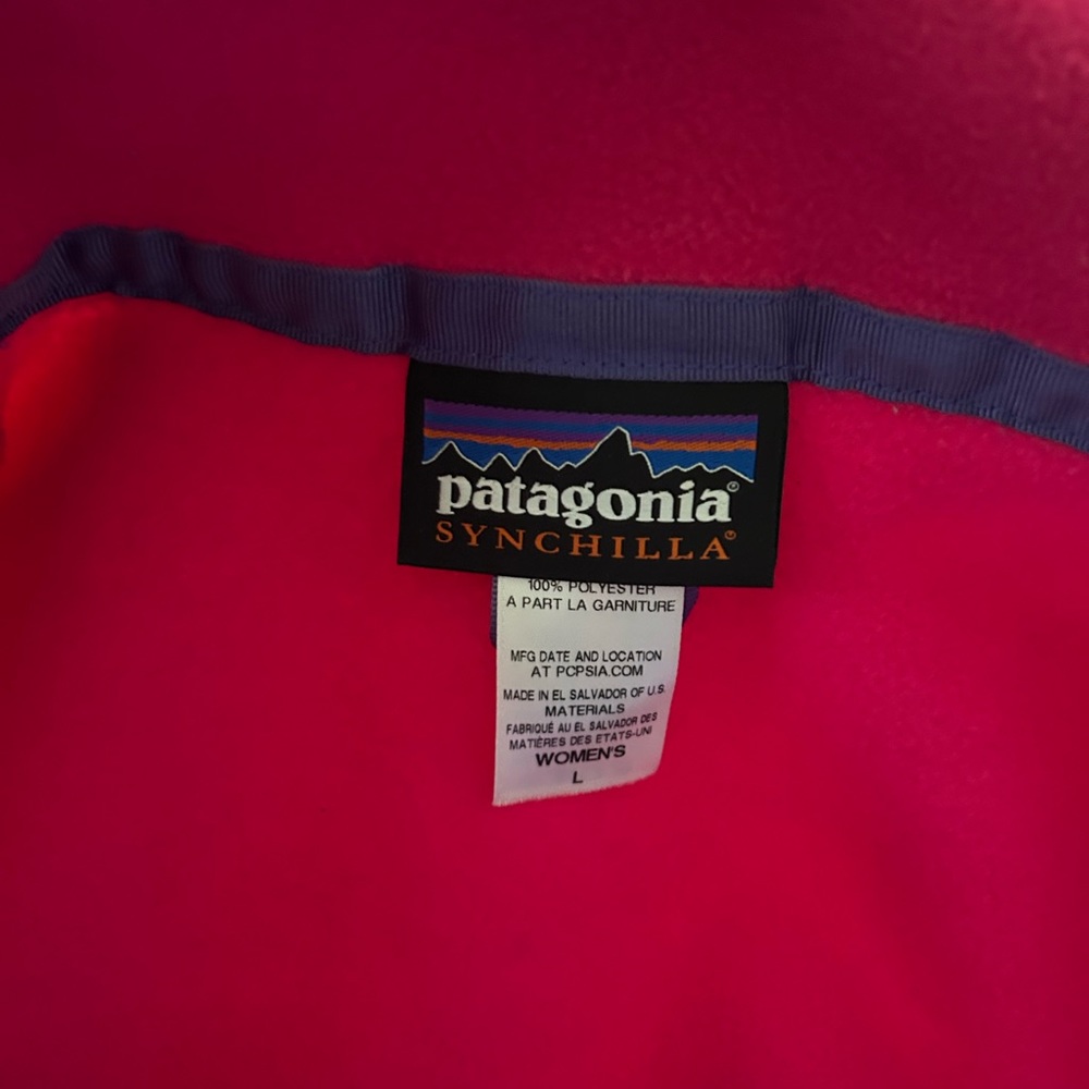 Rare Find/Colors Patagonia Synchilla Like New - Gem